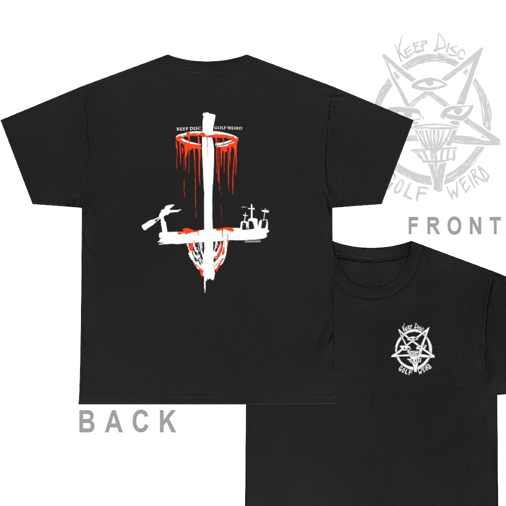 Inverted Cross Basket Heavy Tee – ZAMdesign
